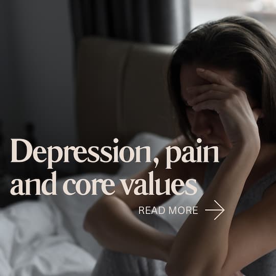 Depression, pain and core values – Chronically Nikki
